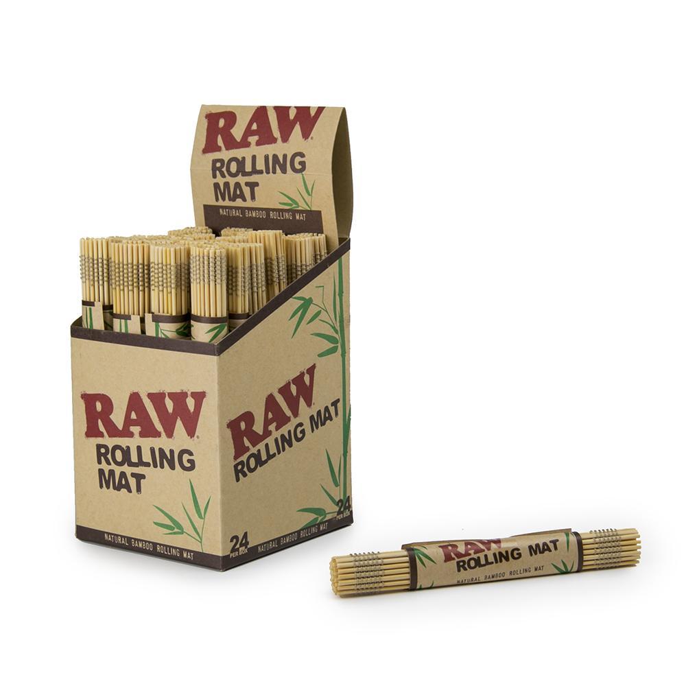 RAW Natural Bamboo Rolling Mat - RAW Wholesale - Ooze Wholesale ...